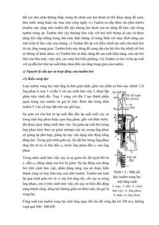 Bài Giảng Về Tuabin Hơi | PDF