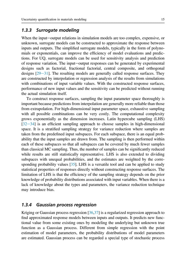 Uncertainty Quantification in Multiscale Materials Modeling Mcdowell | PDF
