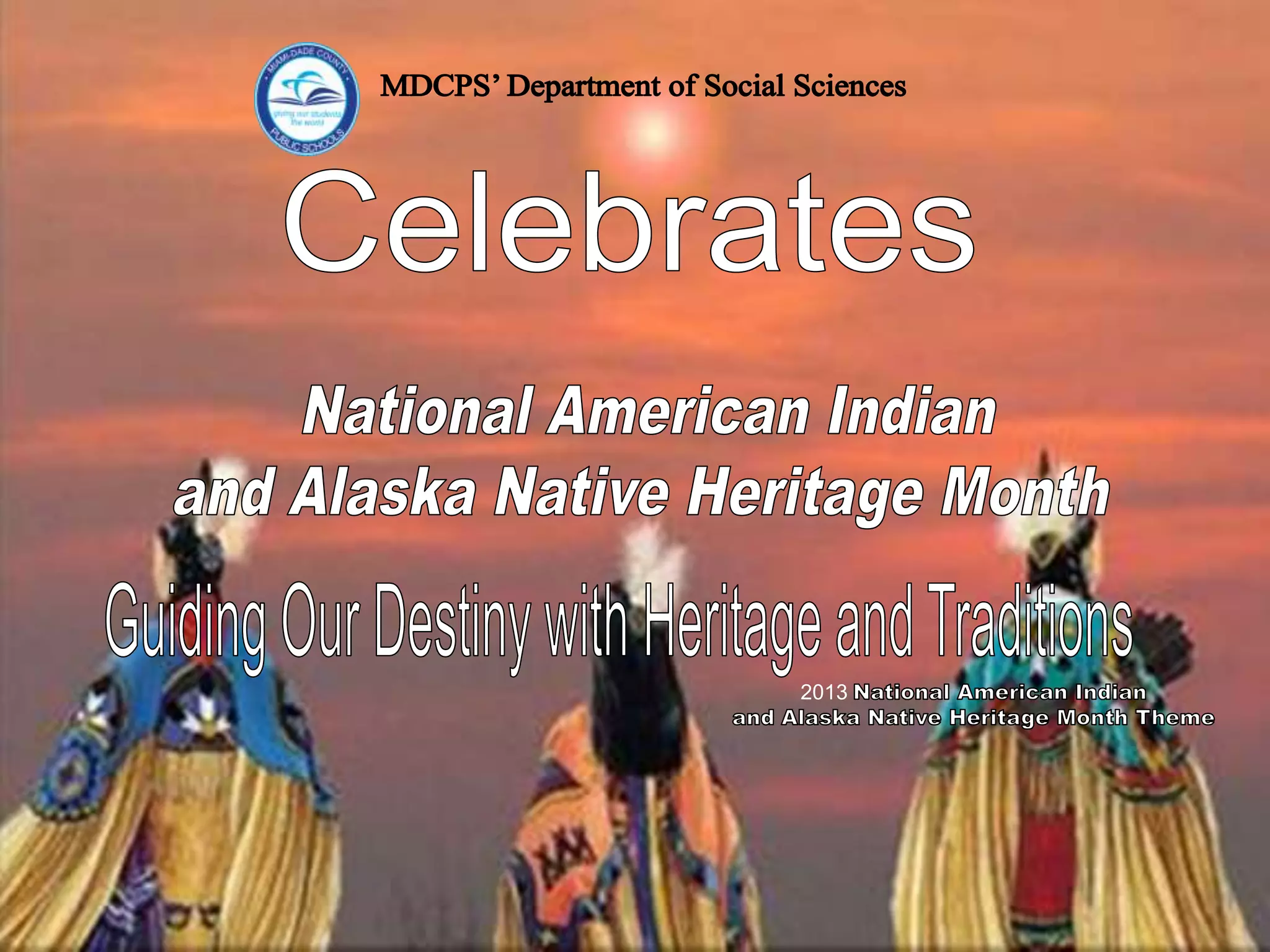 Native American Indian Month | PPTX