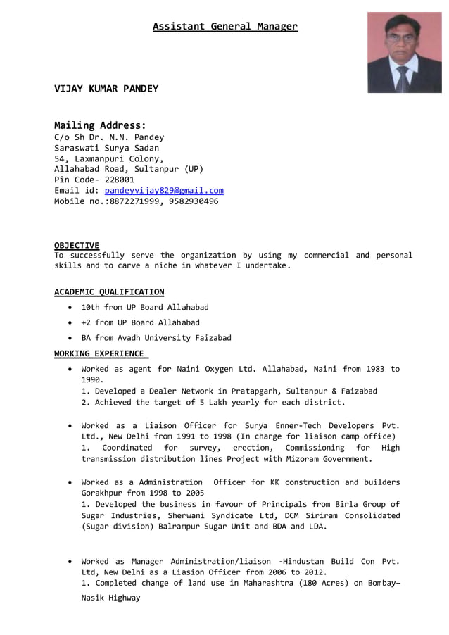 Resume-Vijay_pandey | PDF