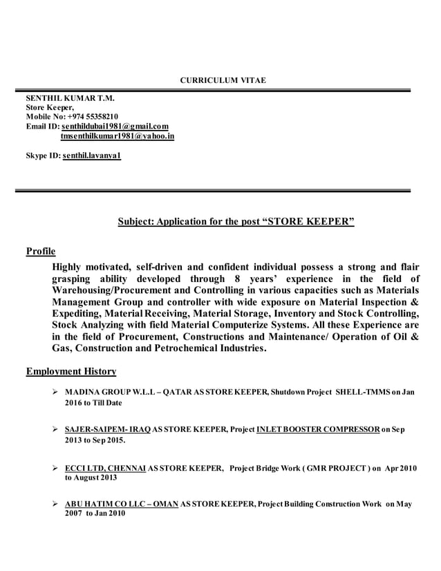 T.M.SENTHIL KUMAR CV | PDF