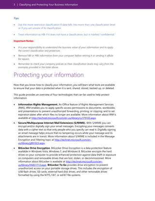Classifying Data to Help Secure Business Information - Template ...