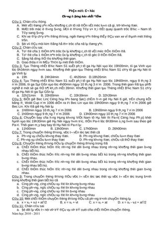 343 bai tap li 10 nc5689 | PDF