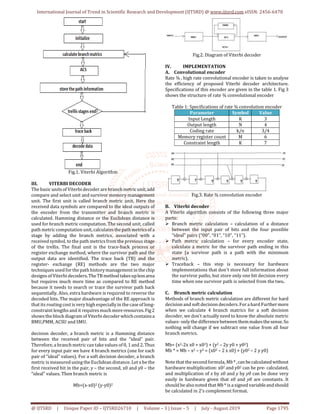 Viterbi Decoder Plain Sailing Design for TCM Decoders | PDF