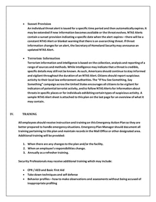 EMERGENCY ACTION PLAN | DOCX