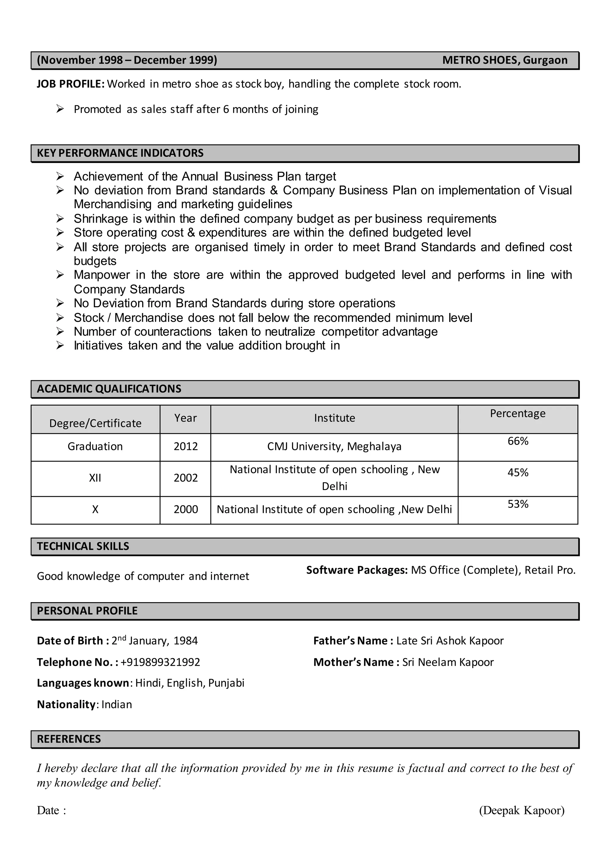 Deepak Kapoor | DOCX