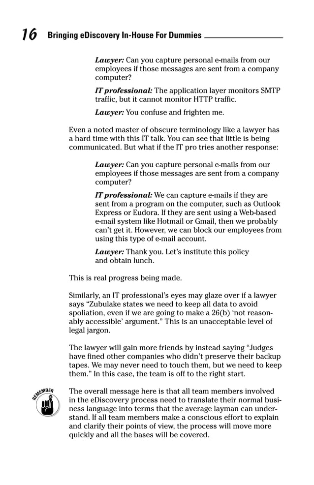 Bringing eDiscovery In-House for Dummies | PDF | Information Services ...