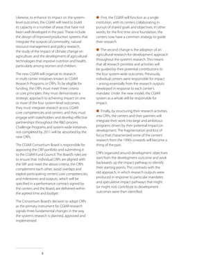CGIAR-SRF-March_2011_BROCHURE | PDF