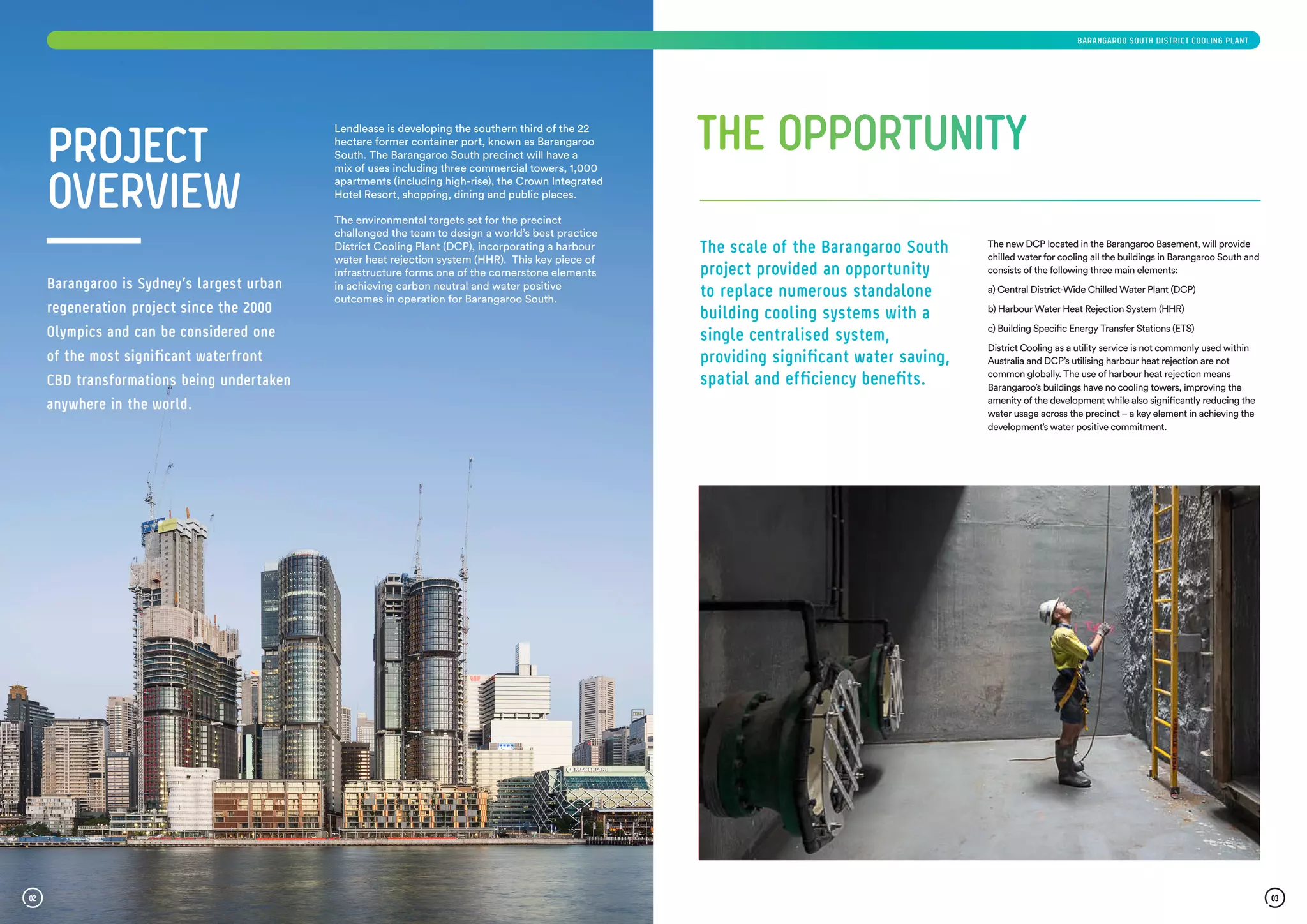 Barangaroo South District Cooling Plant (DCP) Fact Sheet | PDF