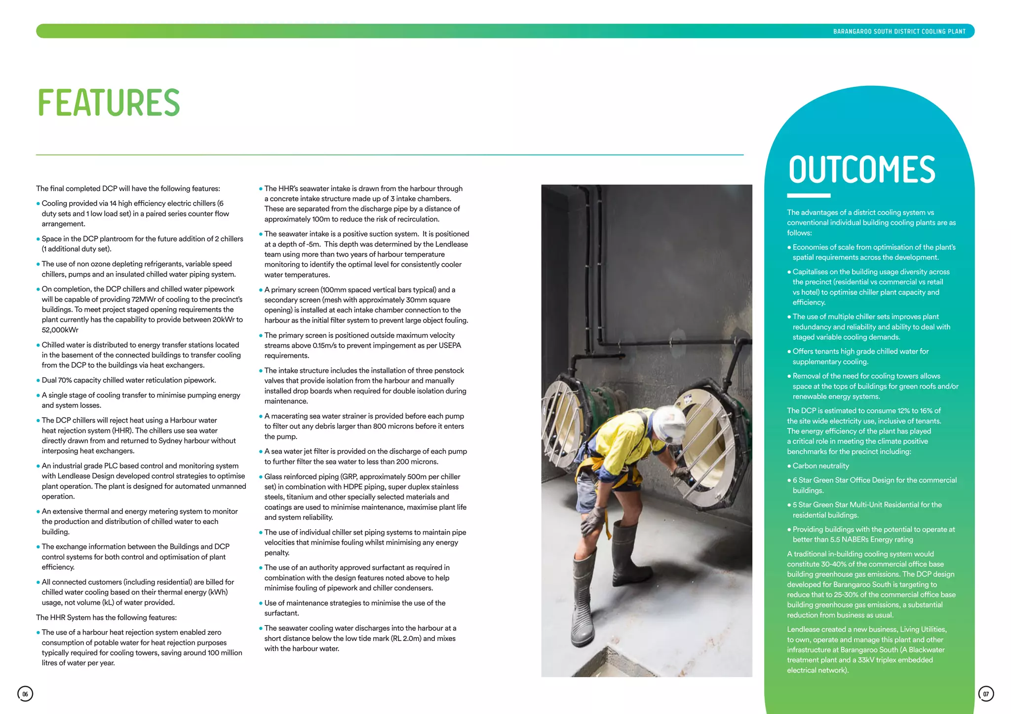 Barangaroo South District Cooling Plant (DCP) Fact Sheet | PDF