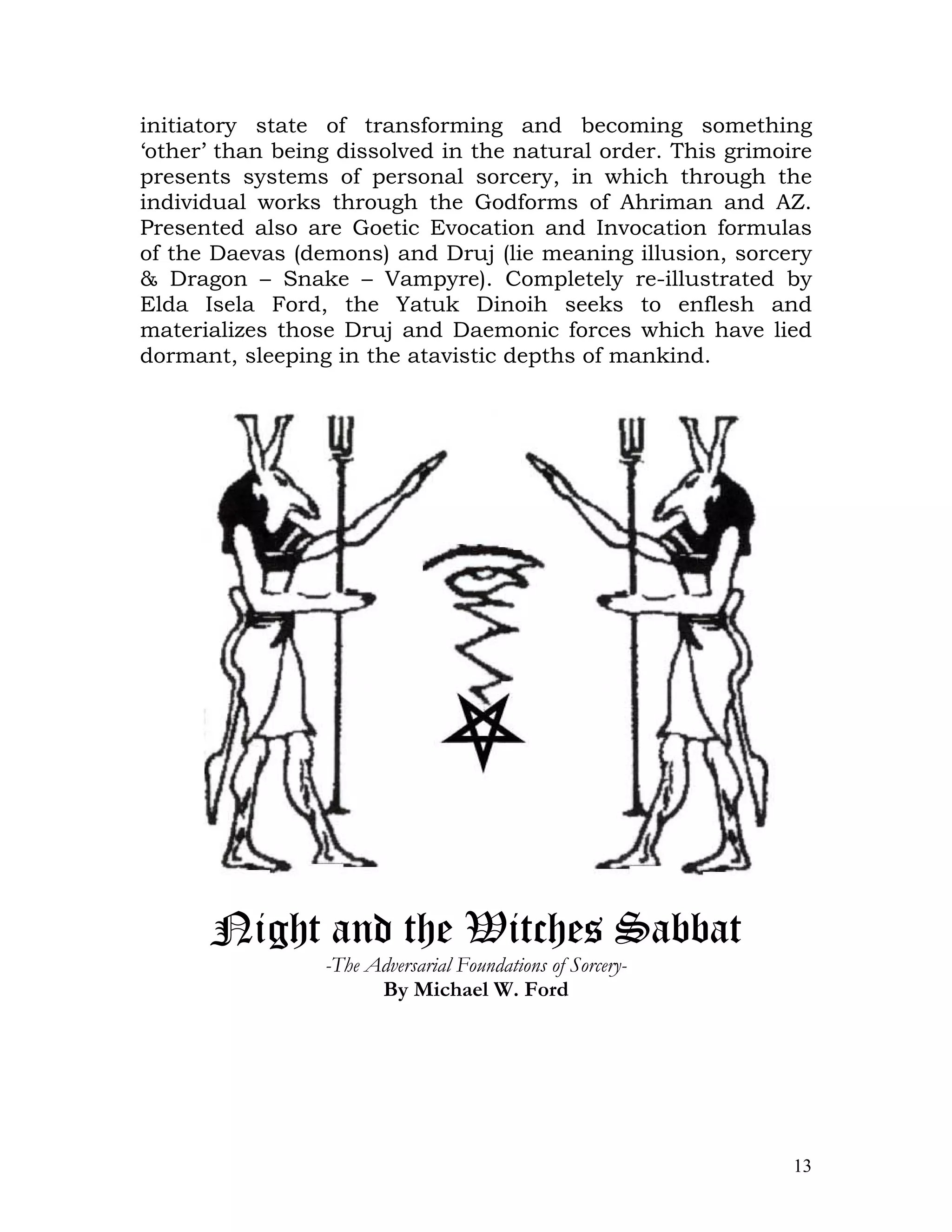 luciferian path and the witches sabbat | PDF | Hinduism | Religion ...