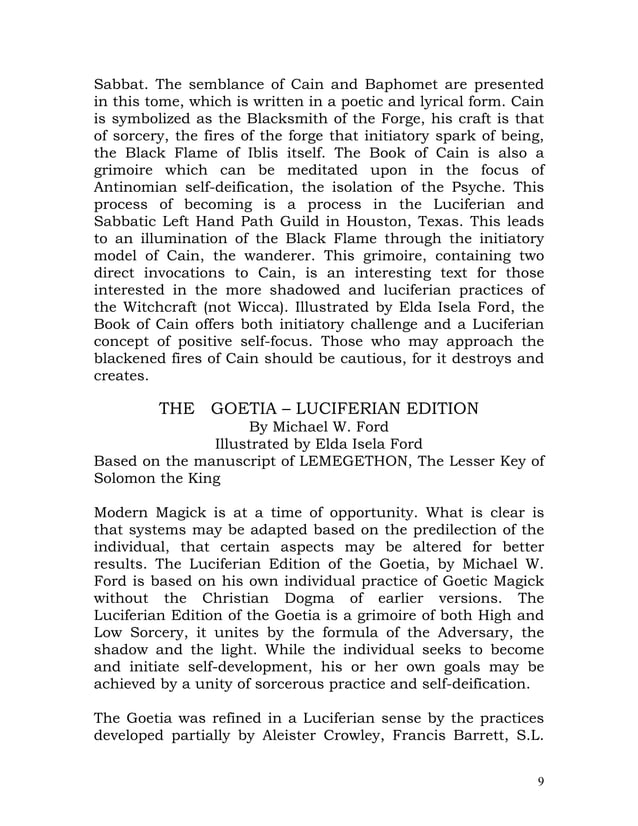 luciferian path and the witches sabbat | PDF | Hinduism | Religion ...
