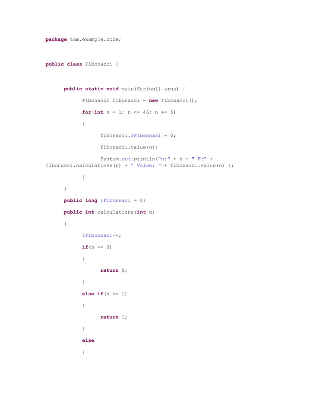 Fibonnaci | RTF | Computing | Technology & Computing