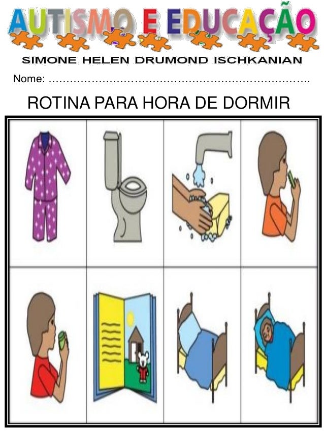 344 autismo rotina noturna
