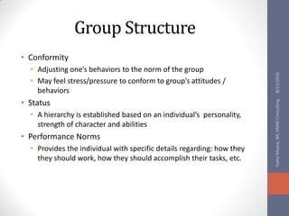 Groups vs Teams | PDF