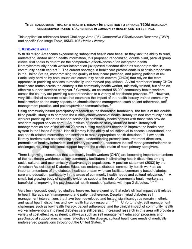 NIH HLResearch Proposal | PDF