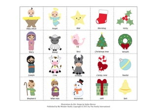 Christmas bingo-Color | PDF | Board Games and Puzzles | Games and Puzzles