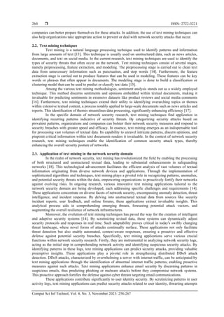 Exploring network security threats through text mining techniques: a comprehensive analysis | PDF