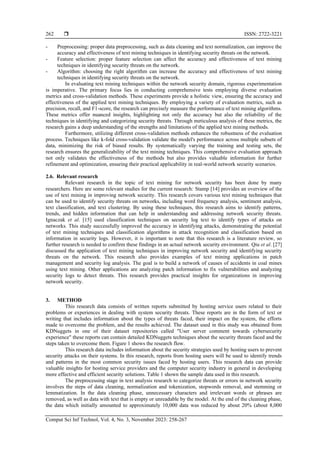 Exploring network security threats through text mining techniques: a comprehensive analysis | PDF