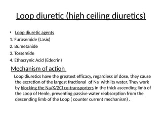 3450801 diuretics - pharmacology for dental students.ppt