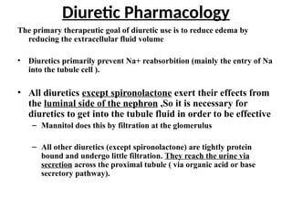 3450801 diuretics - pharmacology for dental students.ppt