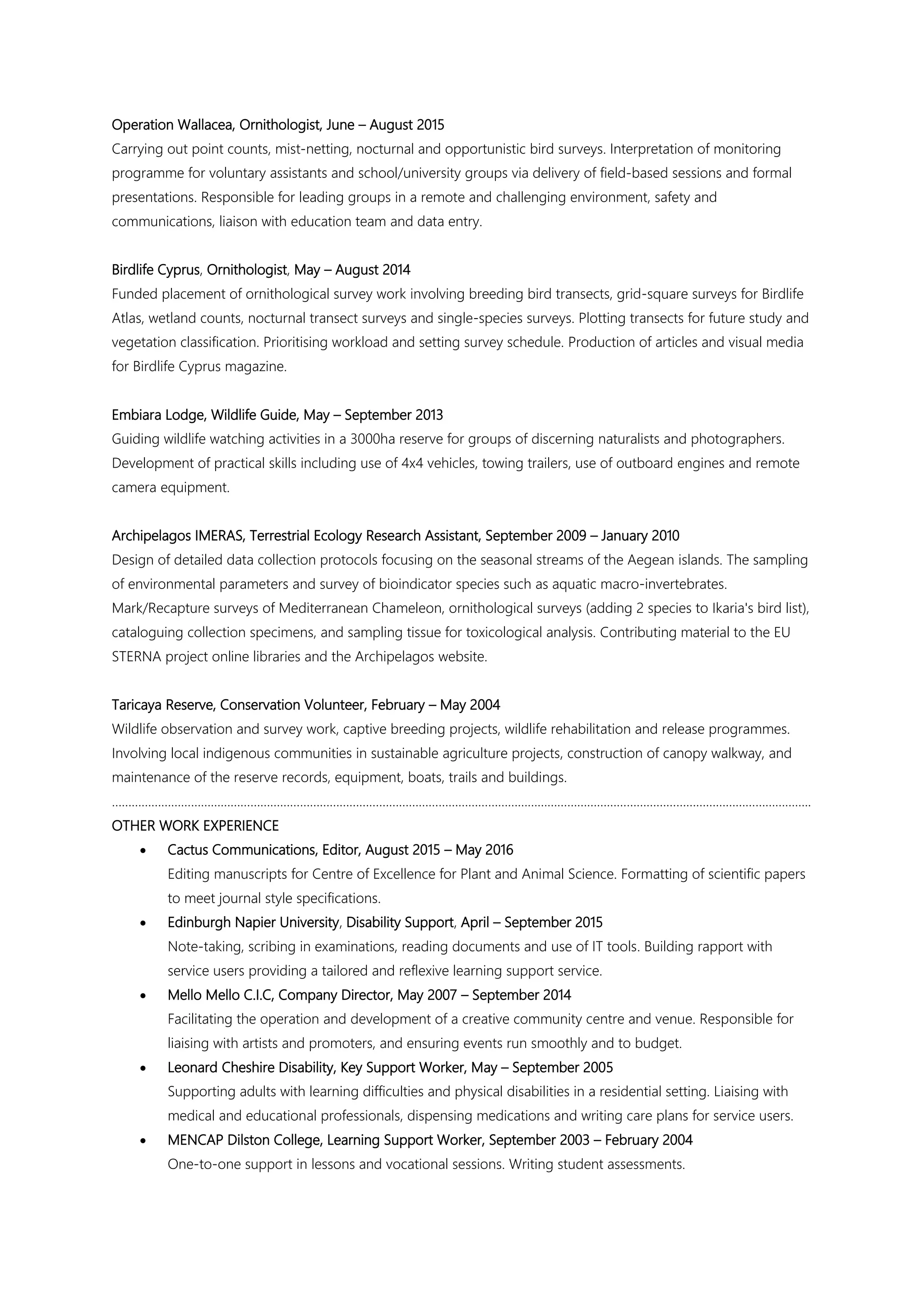 Adam James Millington RESUME | PDF