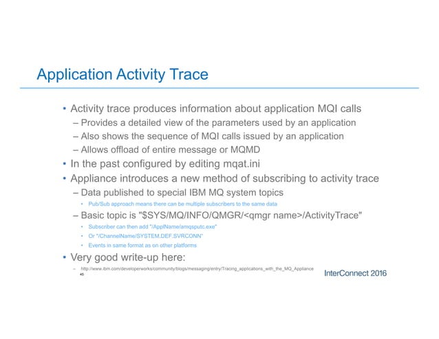 IBM MQ Appliance - Administration simplified | PPT