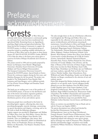 Biodiversity of West African Forests First Edition L. Poorter | PDF