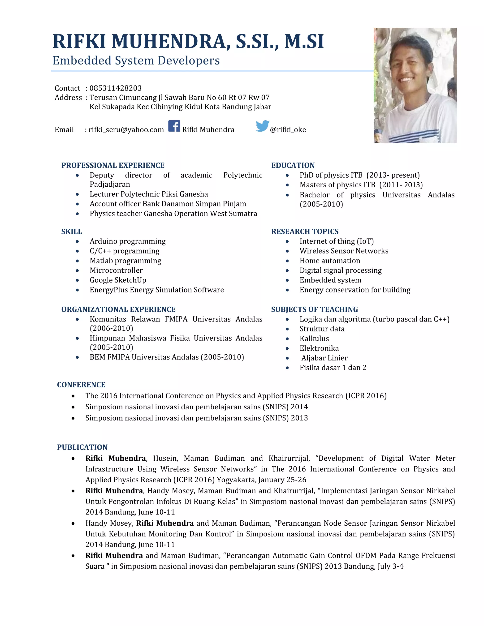 Biodata baru | PDF