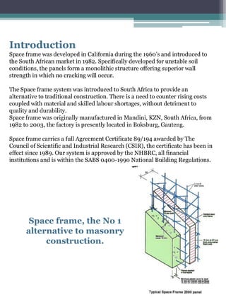 Space frame - Intro | PDF
