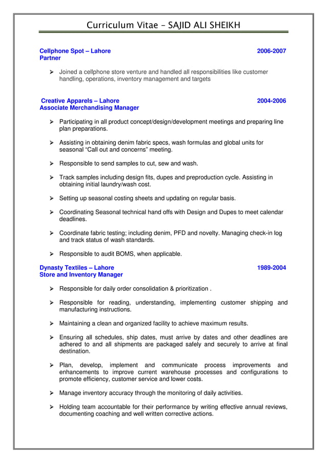 sajid resume (1) (1) | PDF | Free Download