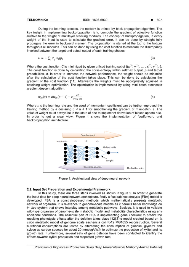 Prediction Of Bioprocess Production Using Deep Neural Network Method Pdf