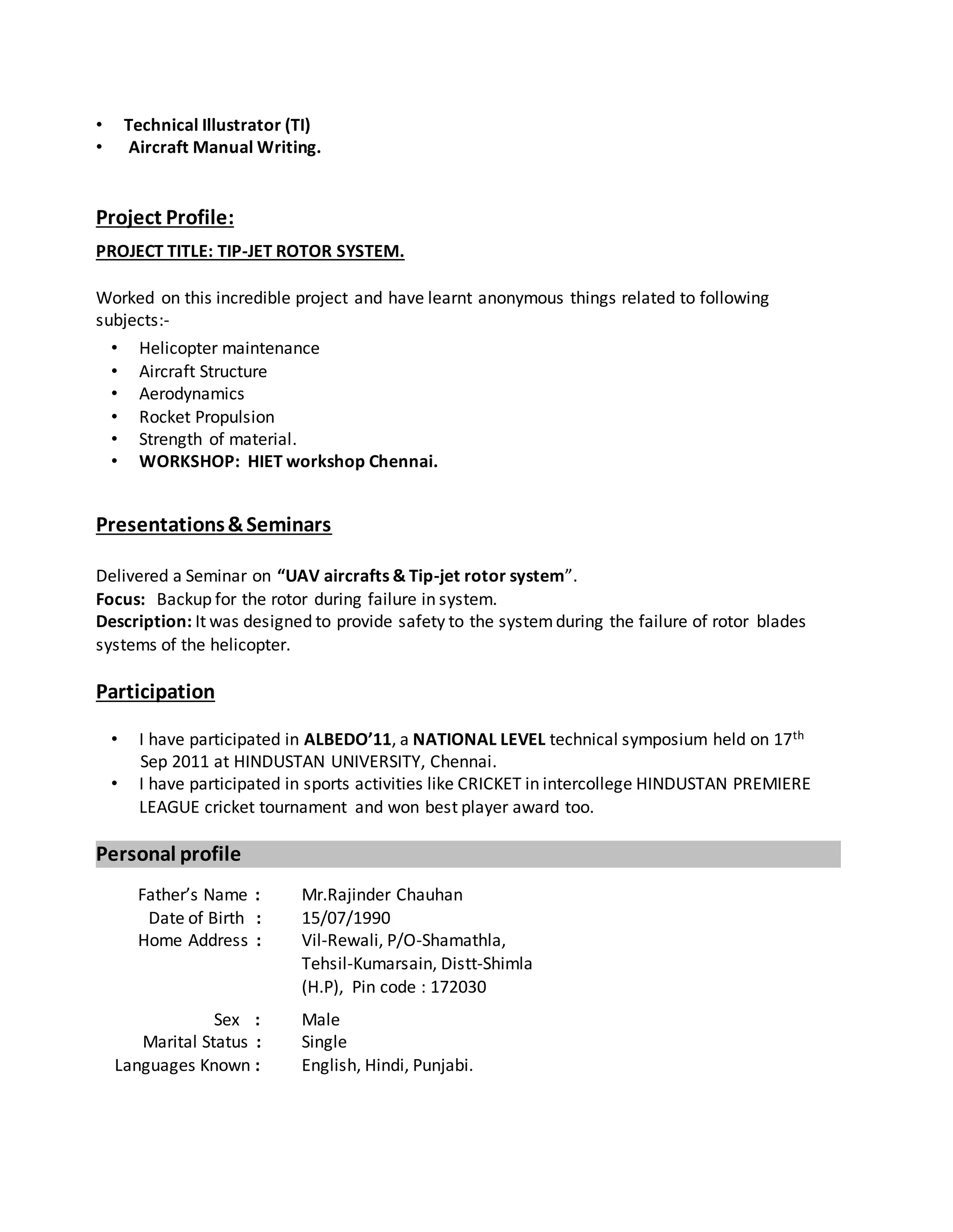Nitin (Resume) | DOCX