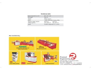 Web Offset STACKER Pramod Engineering India | PPT