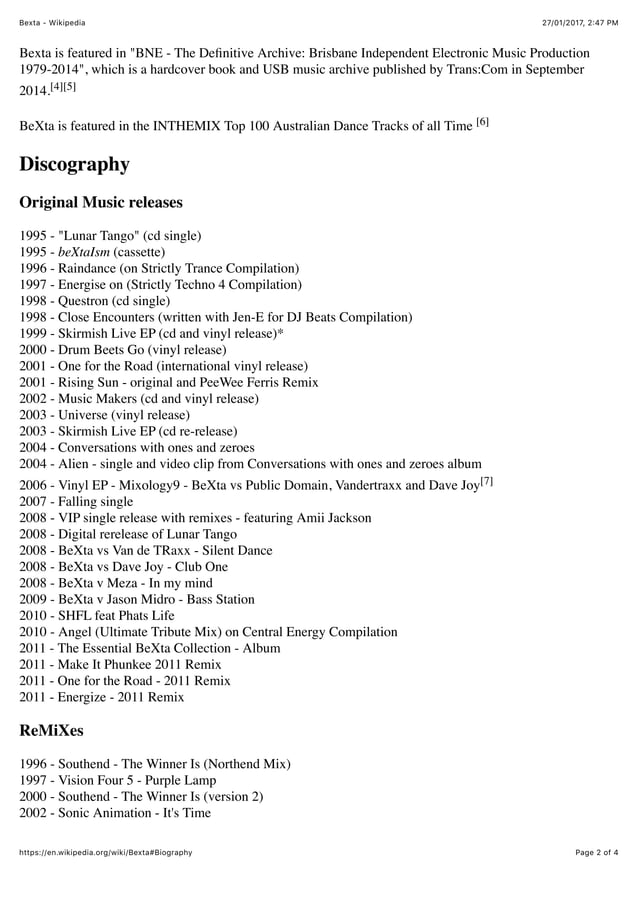 Bexta - Wikipedia | PDF