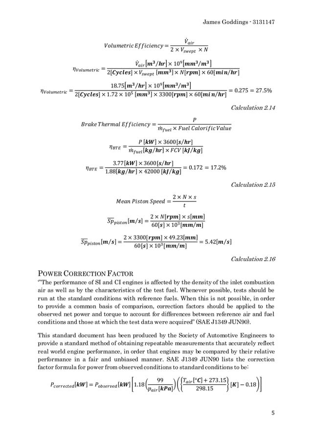 Internal Combustion Engine Performance Characteristics Final Compressed for email | PDF