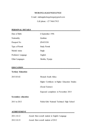 new CV | DOCX