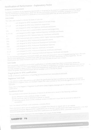 BTEC Engineering | PDF