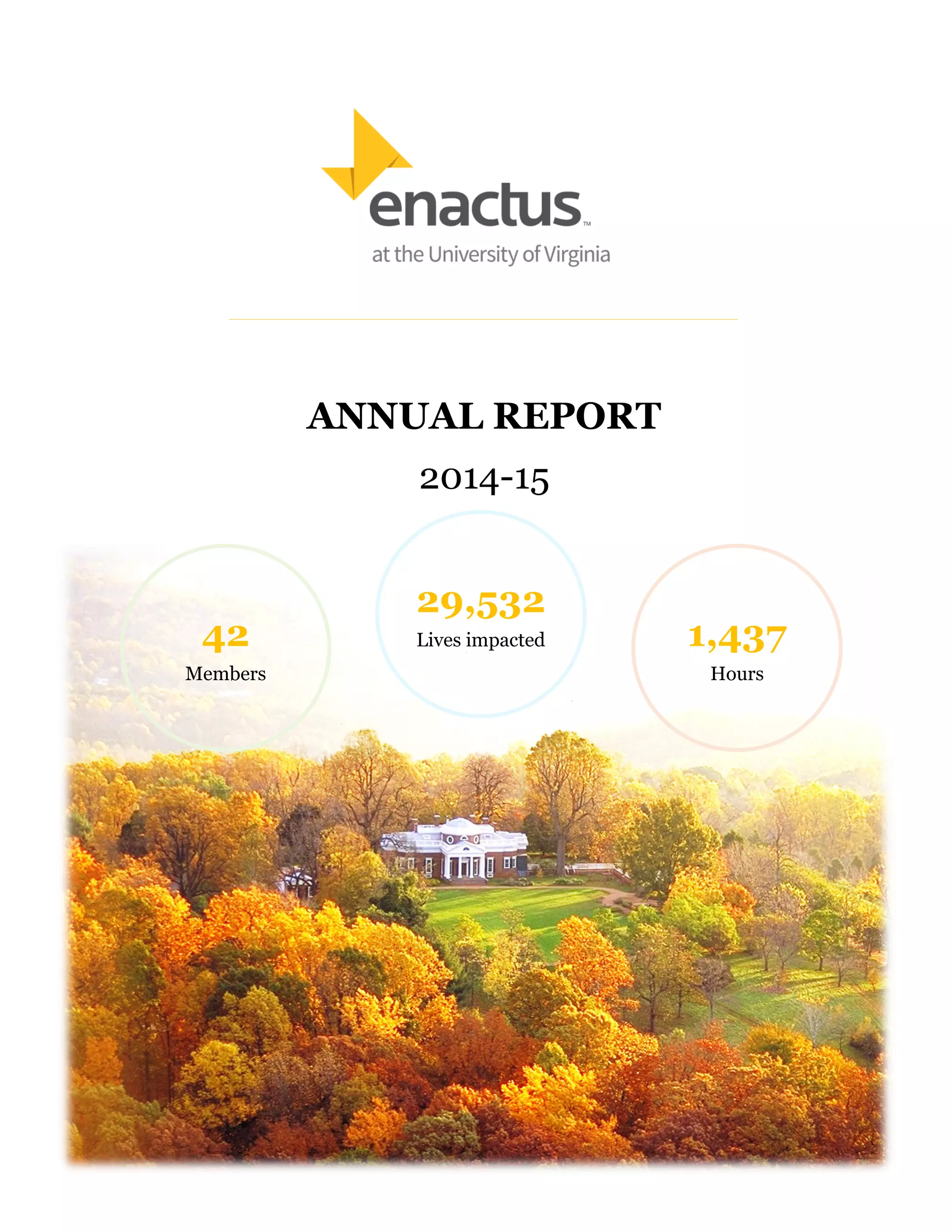 Enactus at UVA 2015 Annual Report | PDF