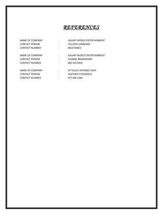 Johan Delport CV | DOC