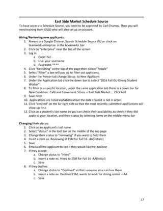 SAM Manual | DOCX
