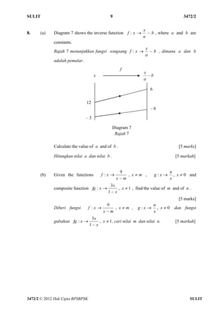 3472 mt kertas 2 | PDF