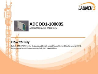 ADC DD1-100005 | PPTX | IT and Internet Support | Internet