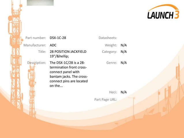 ADC DSX-1C-28 | PPTX