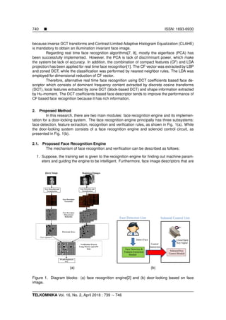 Real Time Face Recognition Based on Face Descriptor and Its Application | PDF