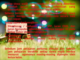 Tata Krama dan Tata Tertib Kehidupan Sosial Sekolah | PPT
