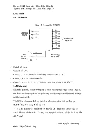 Đồ Án Điều Khiển Động Cơ Bước Dùng IC Số | PDF