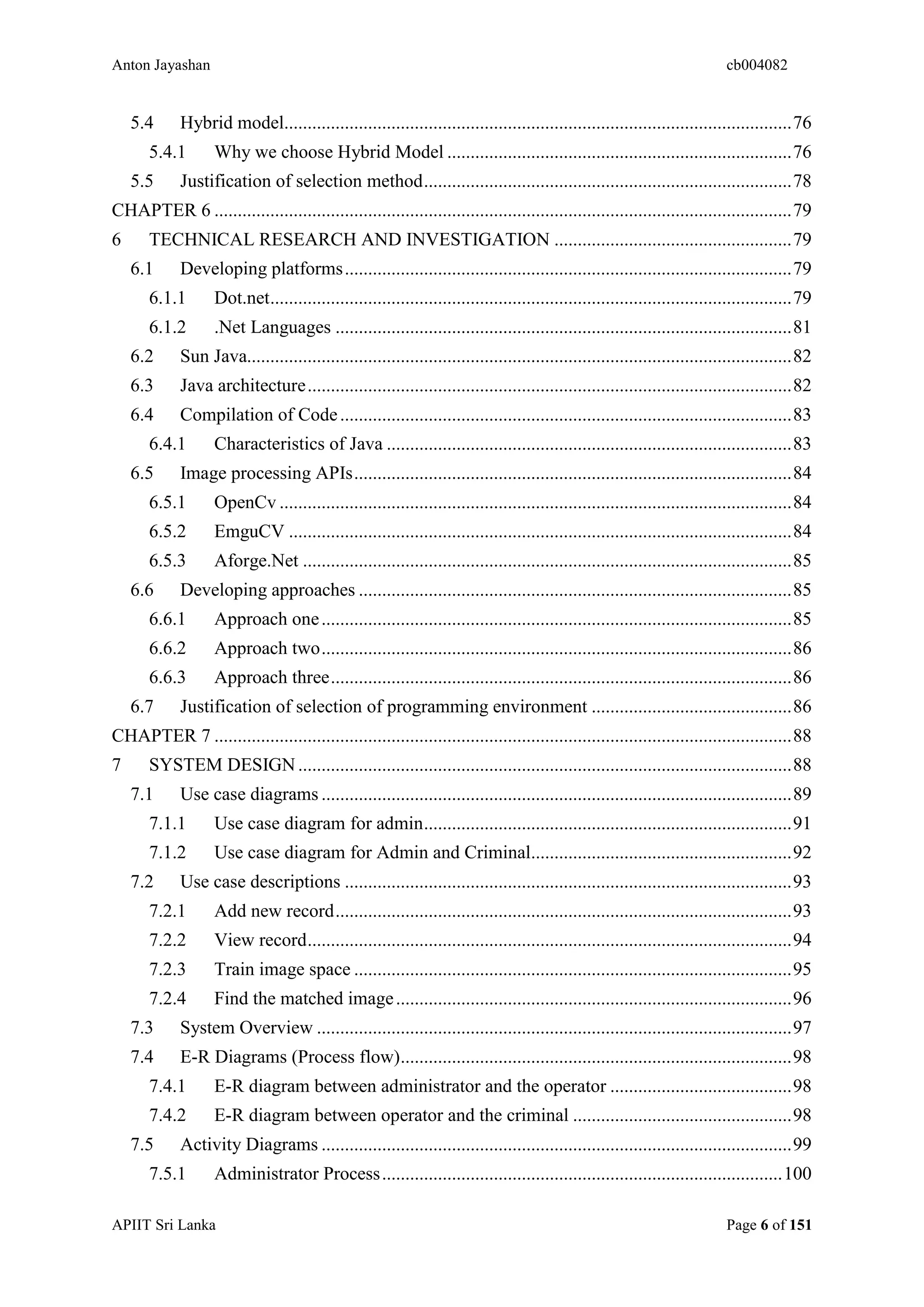 Jayashan-cb004082-Criminal Face Recognition-Final | PDF