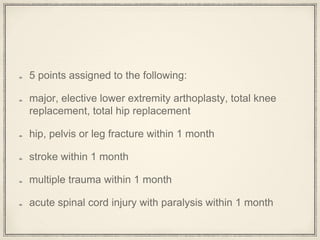 dvt prophylaxis | PPTX