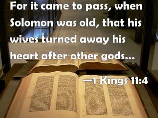 (347) god's grand story 1 kings part 1 | PPT